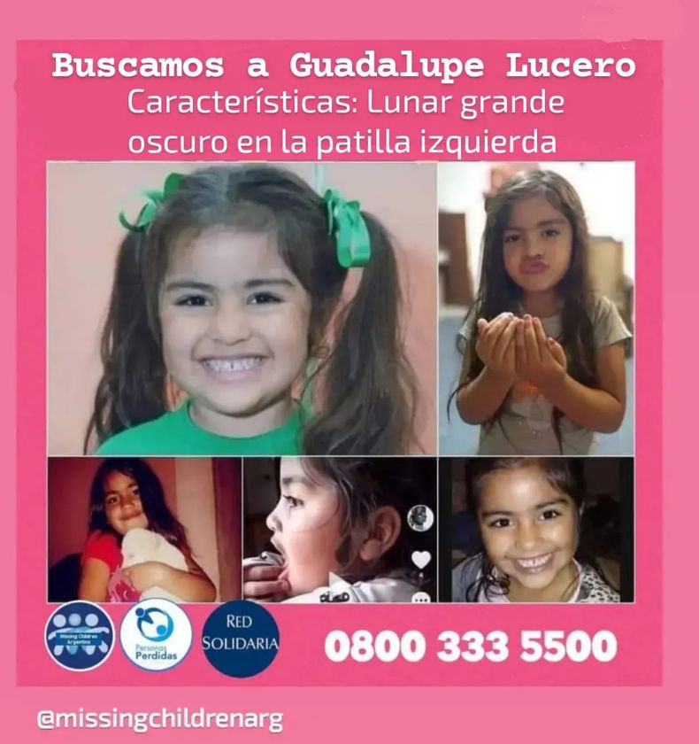 Caso Guadalupe Lucero: nuevos allanamientos por la desaparición de la menor