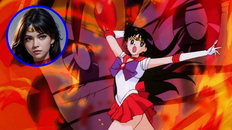 De qué manera se vería Sailor Mars de Sailor Moon en la vida real según ...