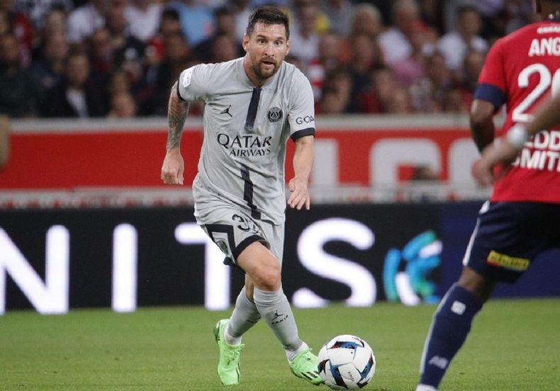 Video: así fue el golazo de Lionel Messi en el 7-1 de PSG sobre Lille