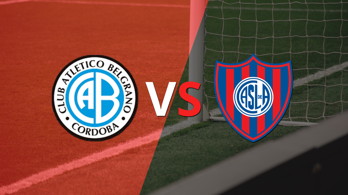 Belgrano se adelanta 1 a 0 frente a San Lorenzo