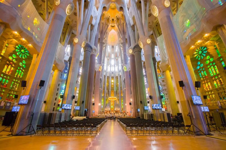 España Este Año Terminarán La Sagrada Familia De Barcelona A Cien
