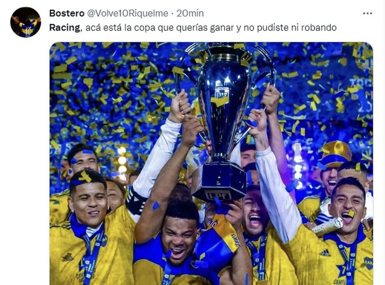 Los memes de la Academia campeón: la picante final entre Boca y Racing