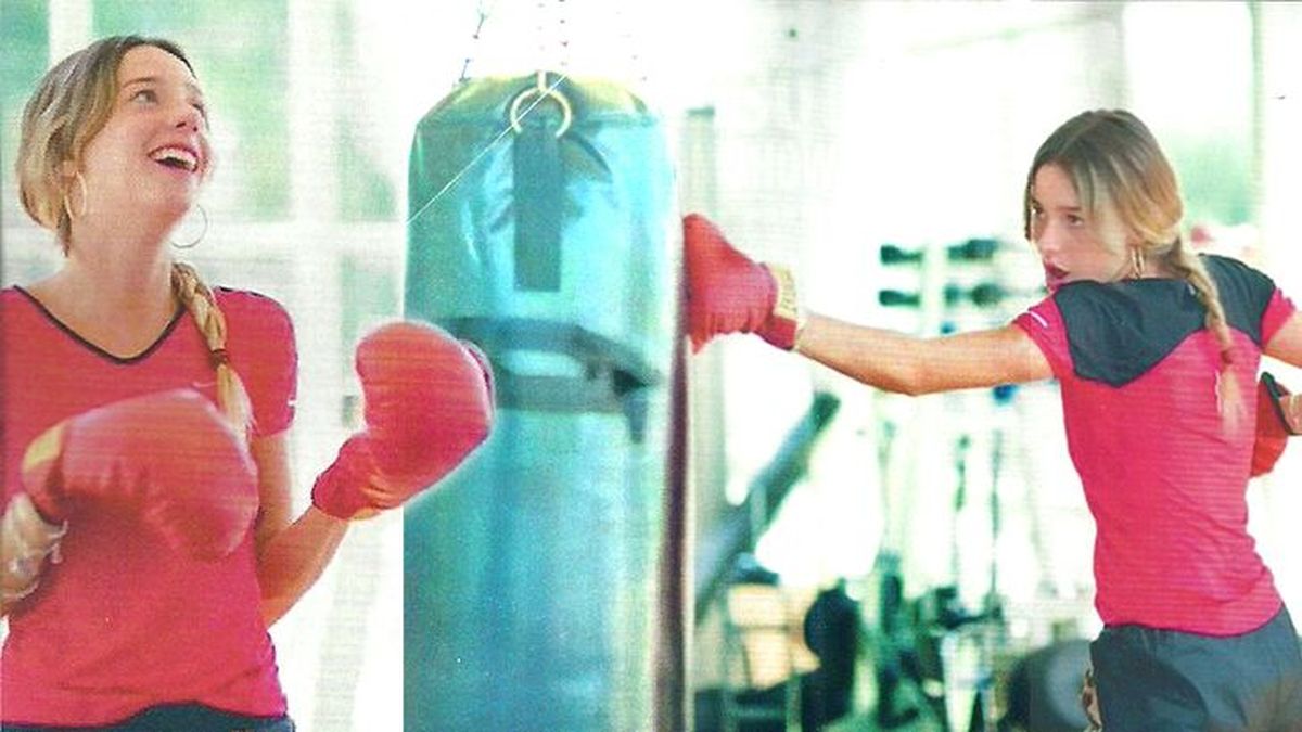 Lucía Celasco practica box: Es una manera increíble de descargar ...