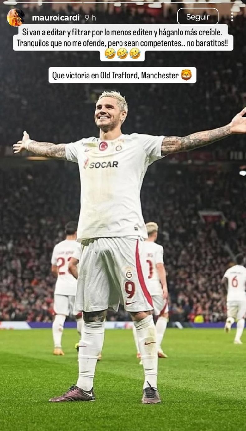 Mauro Icardi rompió el silencio tras su video filtrado: Háganlo más creíble