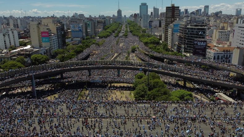 Tras la histórica caravana, la Autopista Riccheri se encuentra ...