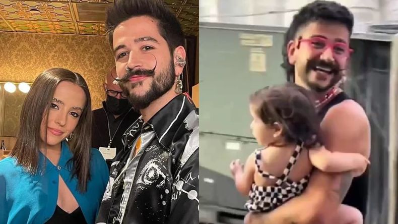 ¡Enamoró a todos! Camilo y Evaluna presentaron en público a Índigo