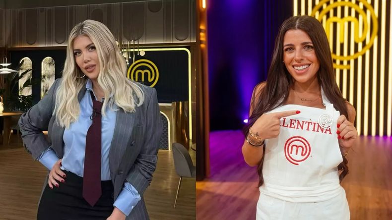 El gesto de Wanda Nara con Valentina Cervantes para acallar los rumores ...