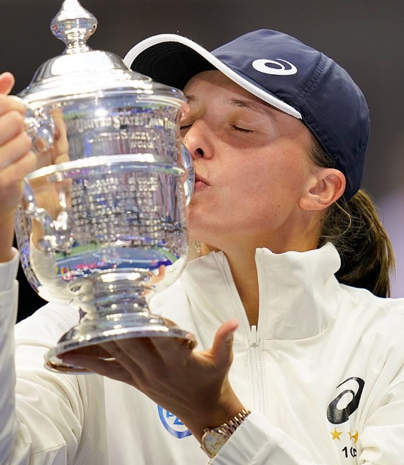 Iga Swiatek ganó su primer Abierto de EEUU