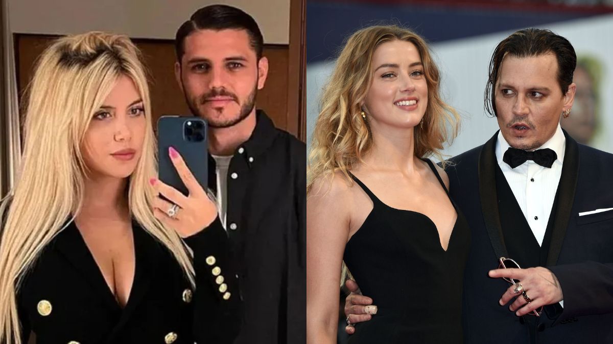 Mauro Icardi comparó su pelea con Wanda Nara con el caso de Johnny Depp ...