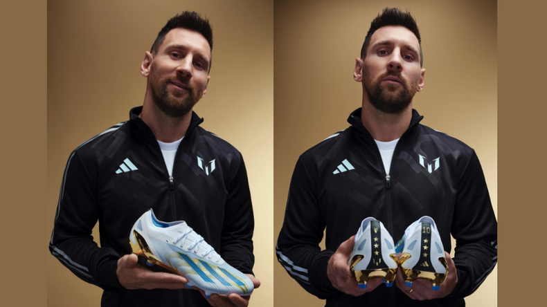 Los estelares detalles de los nuevos botines que Lionel Messi usará en ...