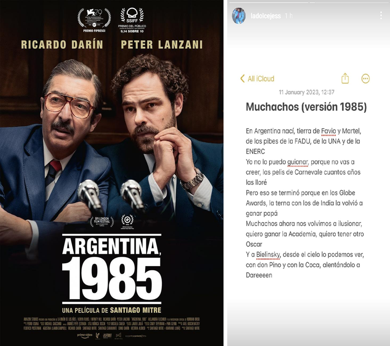 Quiero ganar la tercera: Argentina, 1985 ya tiene canción Mundial