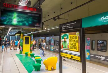 Línea F del Subte en la Ciudad: mapa completo del recorrido y todas las ...