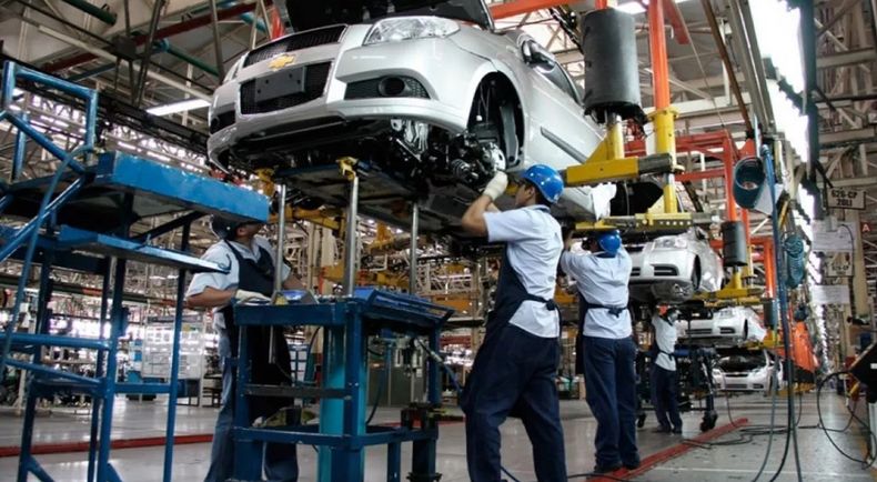 El uso de la capacidad instalada tuvo una suba interanual del 5,1%