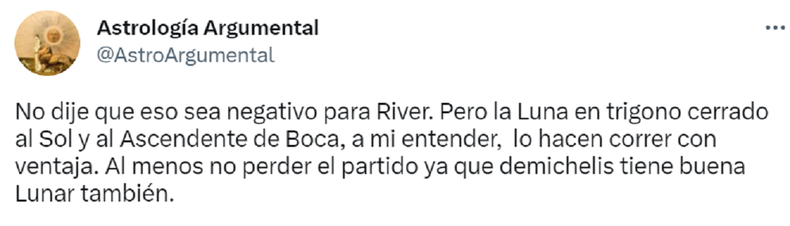 Superclásico entre River y Boca: un astrólogo predijo quién ganará el ...