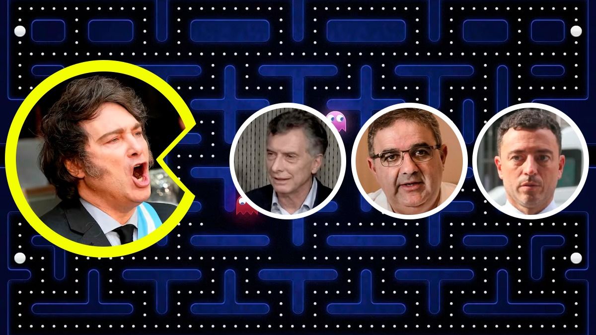 El Pac Man Milei: ya absorbió al PRO, a parte del peronismo y ahora va ...