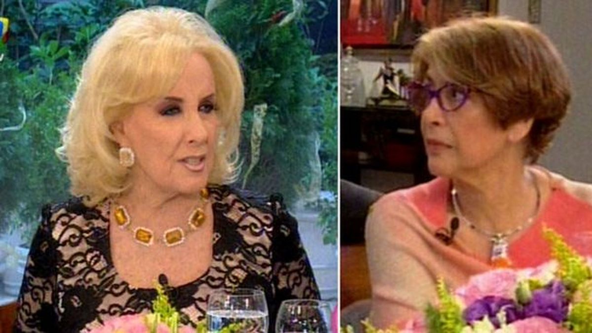 El cruce entre Mirtha y Fiorentino por el acto por los 30 años de ...