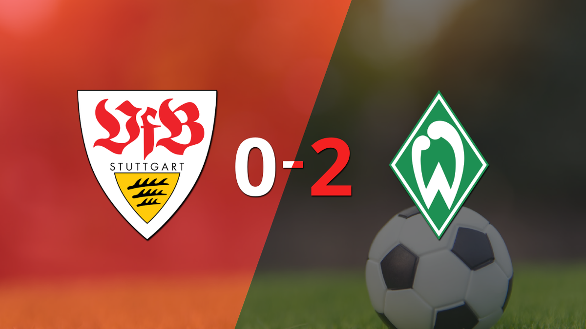 Sólido triunfo de Werder Bremen en casa de Stuttgart por 2 a 0