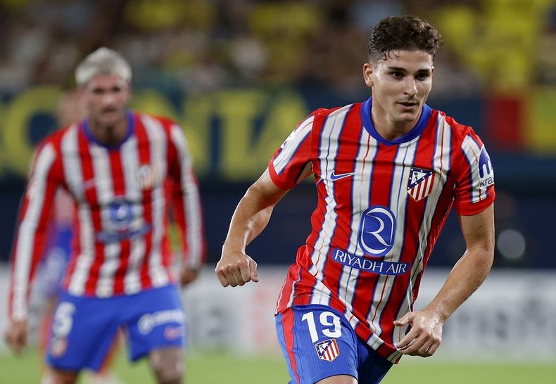Cómo fue el debut de Julián Álvarez en Atlético Madrid: la decisión del ...