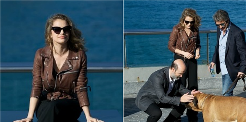 Dolores Fonzi, con sus hijos y sus perros desde San Sebastián: Me ...