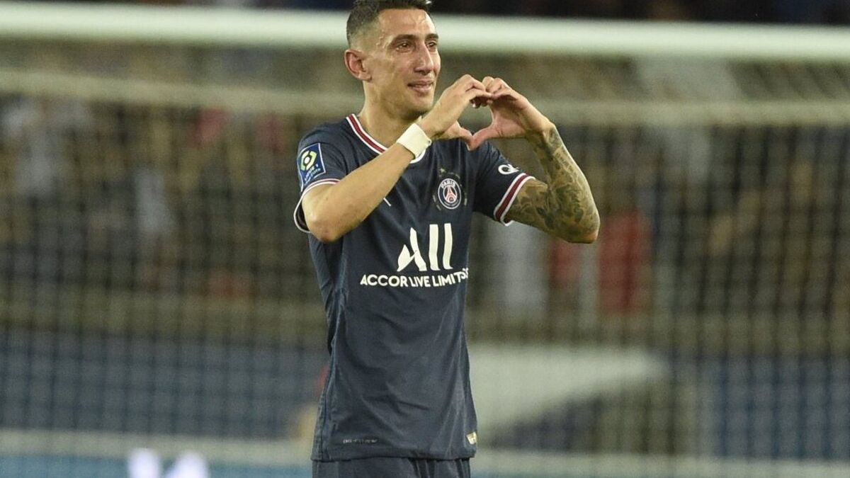 El llanto de Di María en el partido que marcó su despedida de PSG