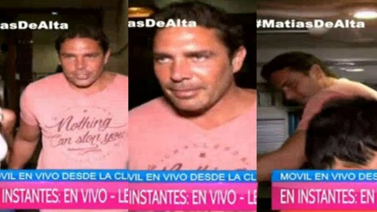 El video de la primera salida de Matías Alé tras la internación