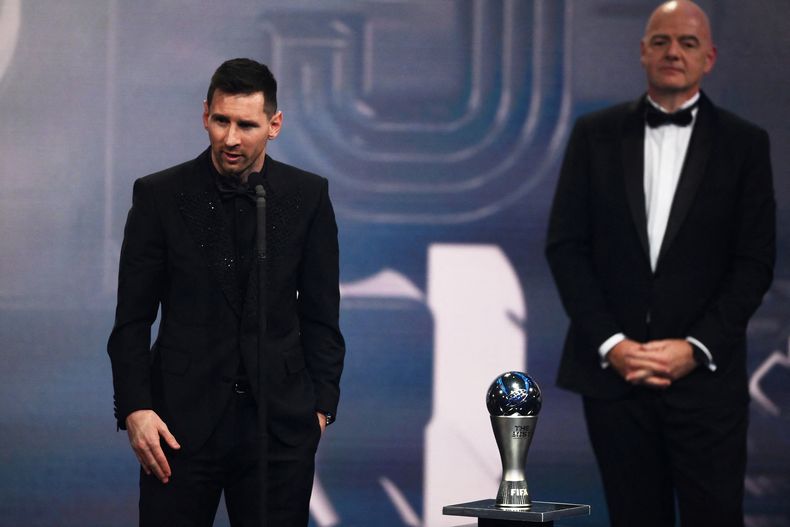Lionel Messi ganó el premio The Best a mejor jugador