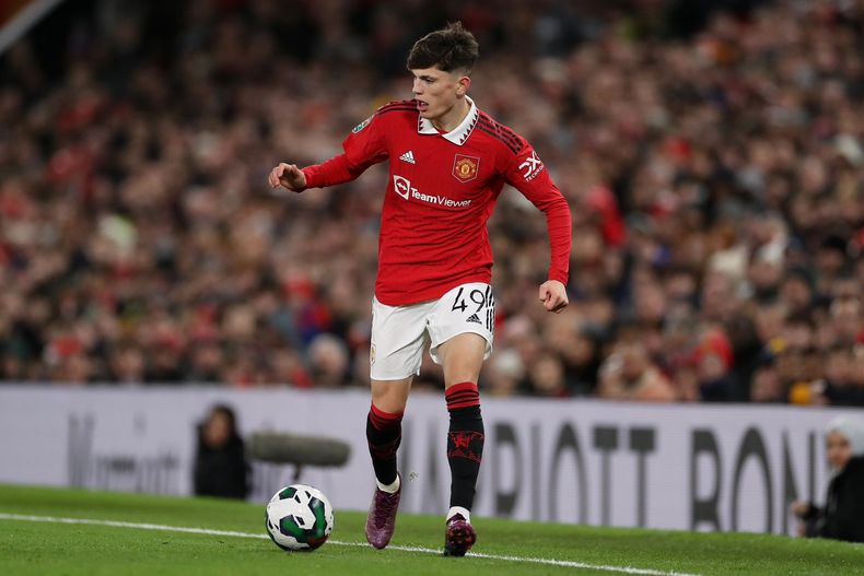 Video: la asistencia de Garnacho para el triunfo del Manchester United ...