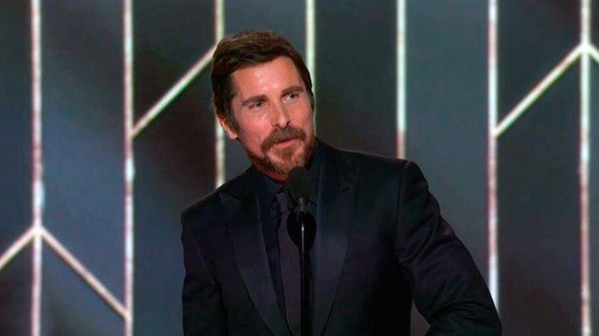 La dedicatoria más insólita en los Globos de Oro: Christian Bale le ...