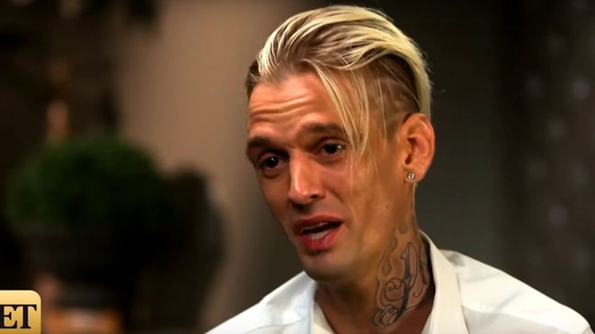 Aaron Carter lloró y dijo que había tomado un remedio para su muela