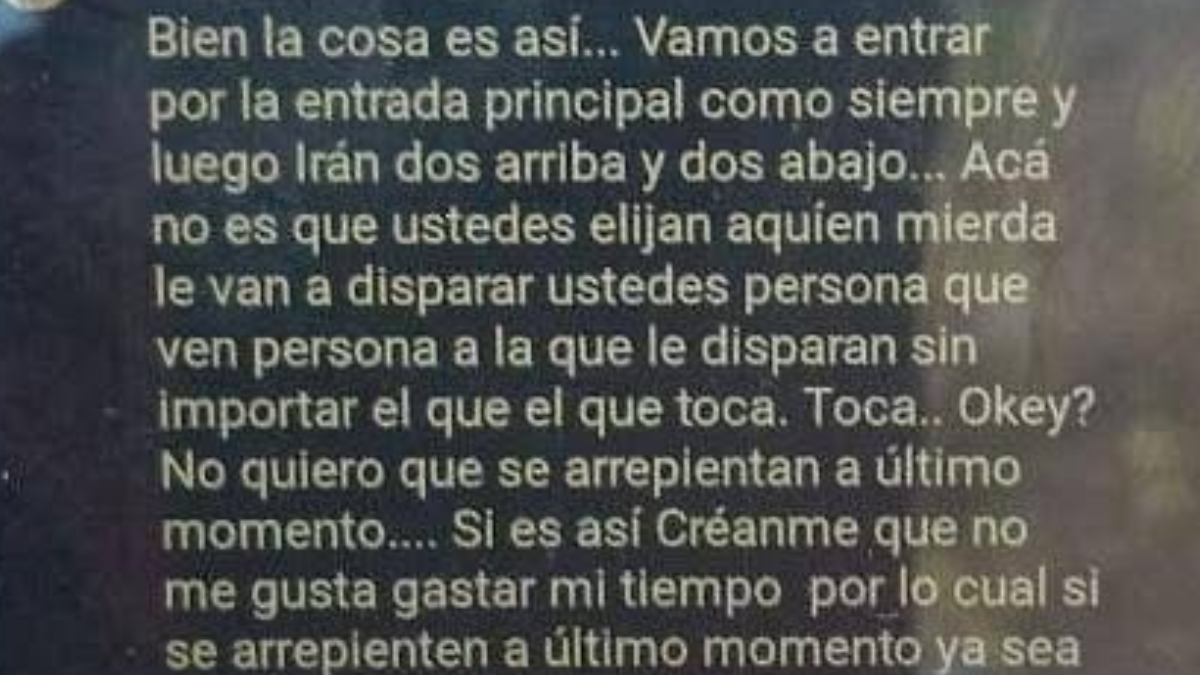Los chats de los alumnos que planeaban una masacre en un colegio ...