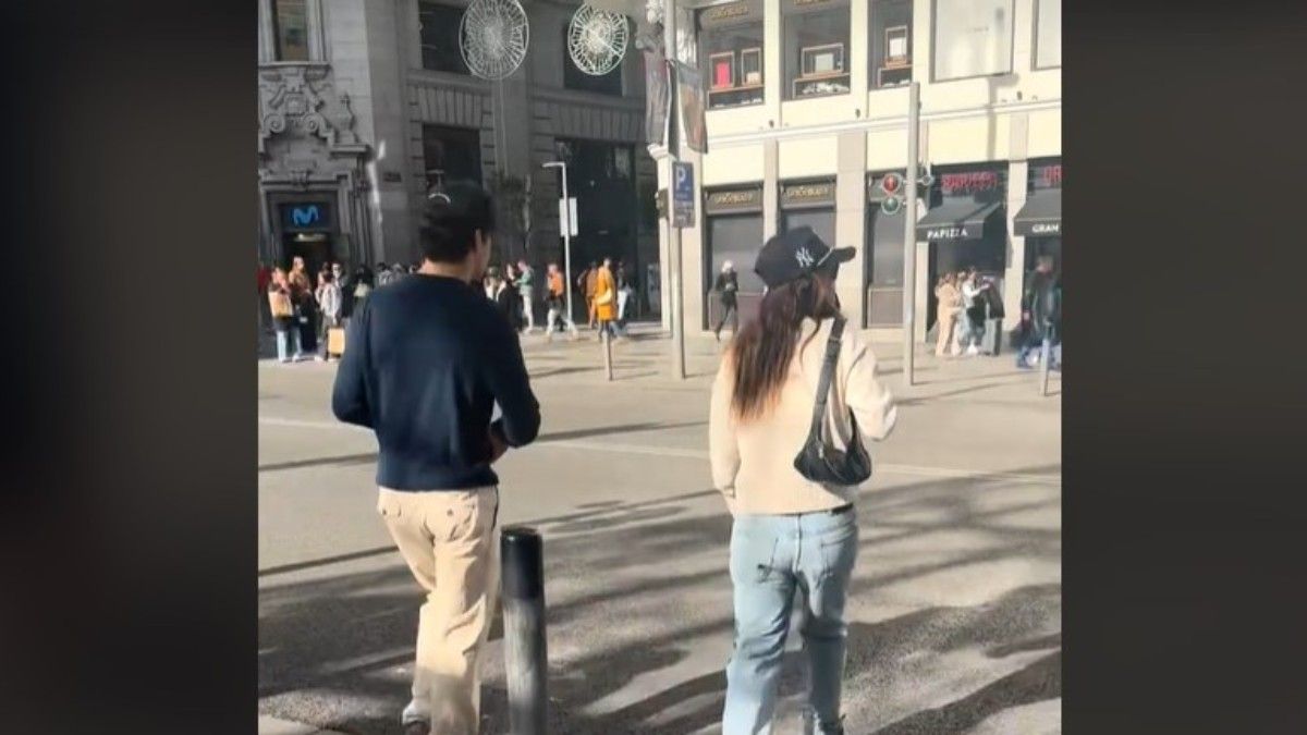 Apareció un nuevo video de la China Suárez junto a Colapinto en Madrid