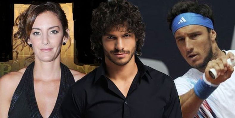 Escandaloso triángulo: Luciana Aymar, su novio Michel Gurfy y Pico Mónaco