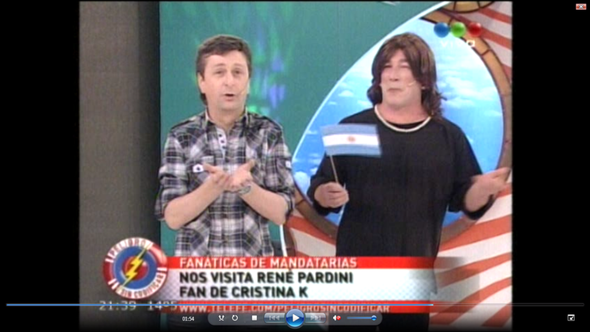 Peligro, Sin Codificar: la divertida parodia de Pachu Peña a Cristina ...