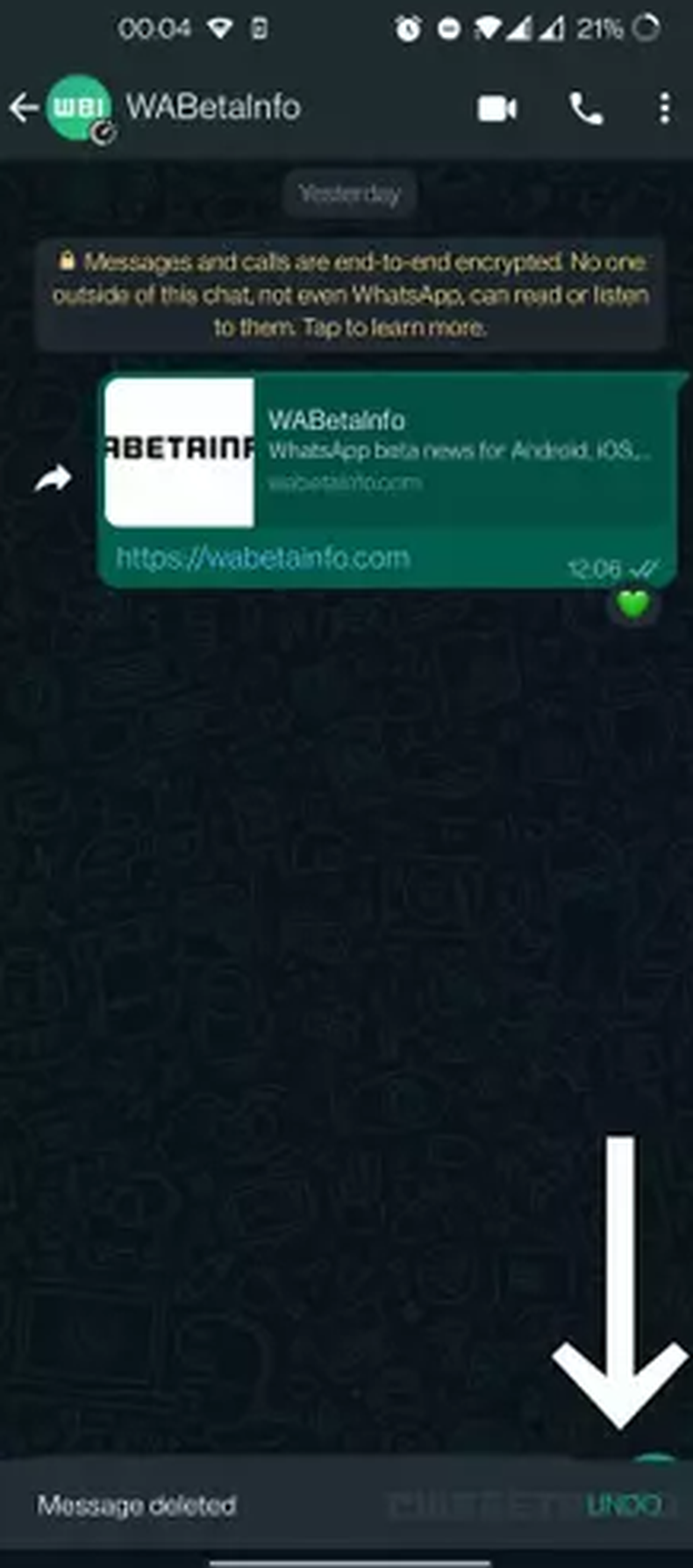 WhatsApp: cómo recuperar mensajes borrados