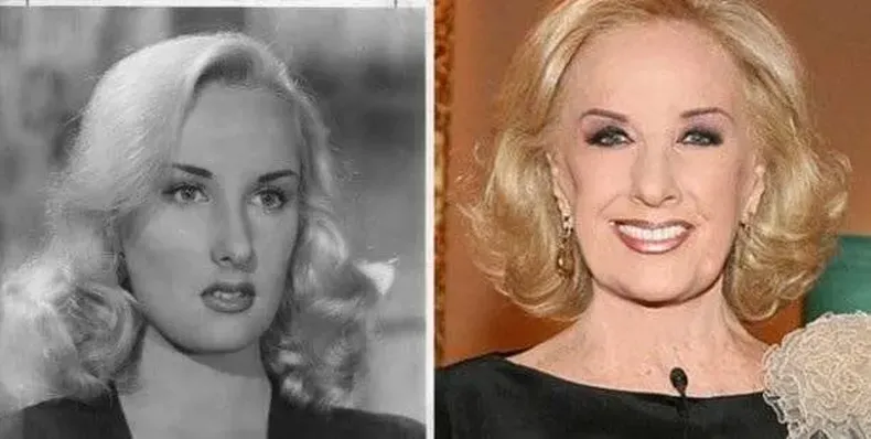 La impresionante transformación de Mirtha Legrand: así se veía cuando ...