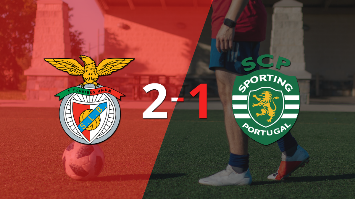 Con un marcador 2-1, Benfica derrotó a Sporting Lisboa por el Derby da ...
