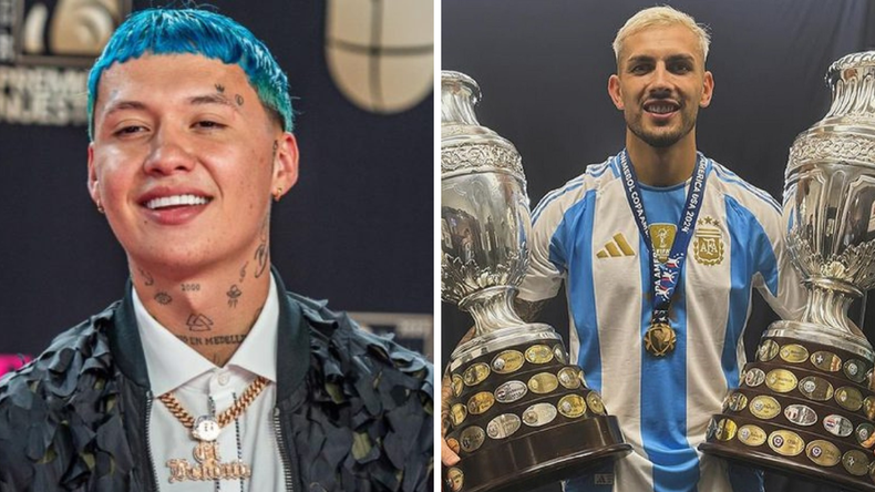 Bronca tras la final: el amigo de Maluma cruzó a Leandro Paredes tras ...