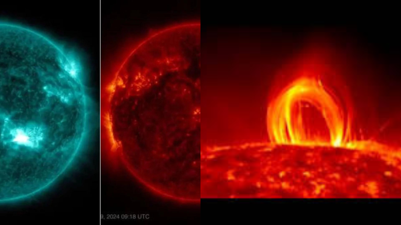 Erupciones solares: la NASA capturó dos momentos que mantiene en vilo a ...