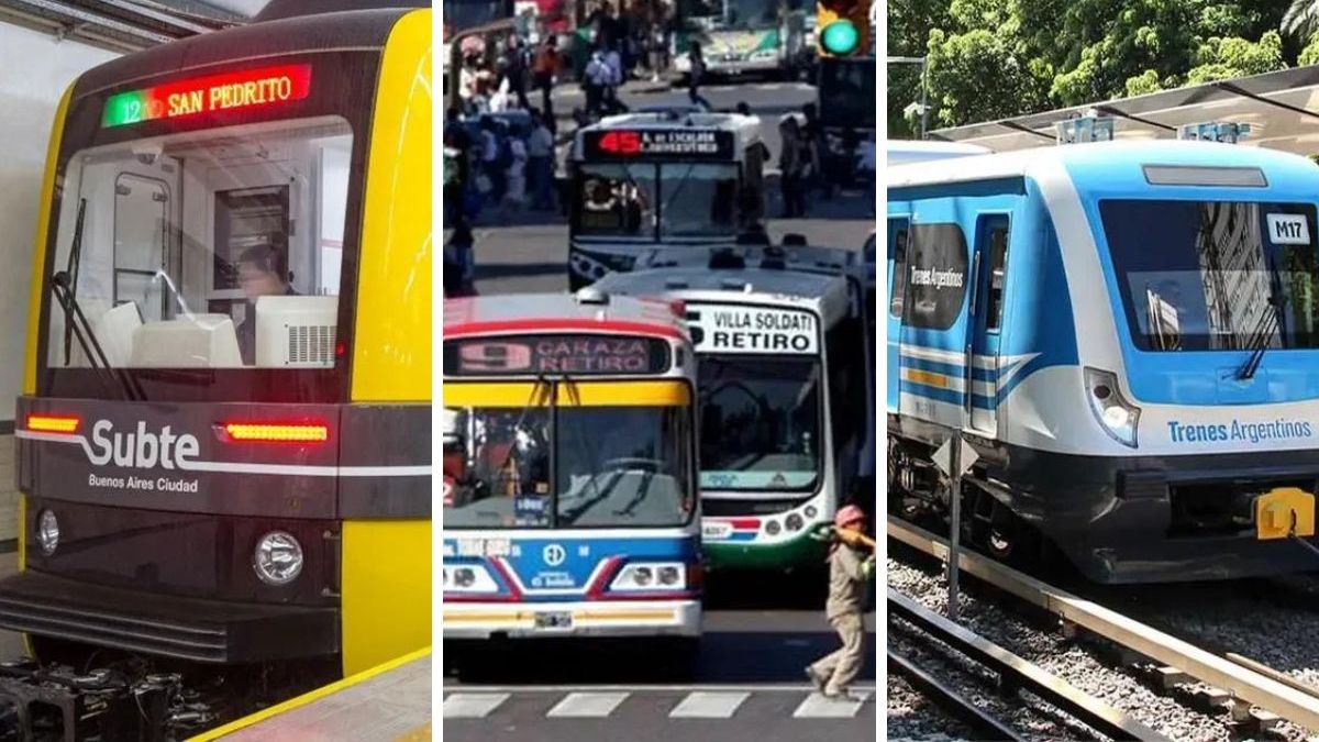 Así funcionan los subtes, trenes, colectivos y taxis en Nochebuena y ...