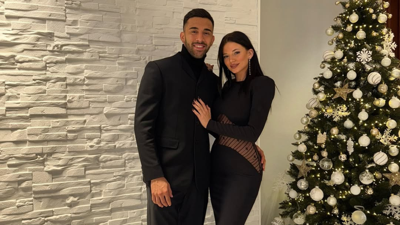 Los look total black que usaron Nico González y Paloma Silberberg