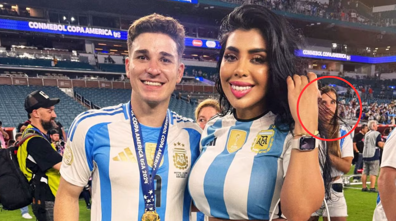 La foto que desencadenó el fuerte enojo de la novia de Julián Álvarez ...