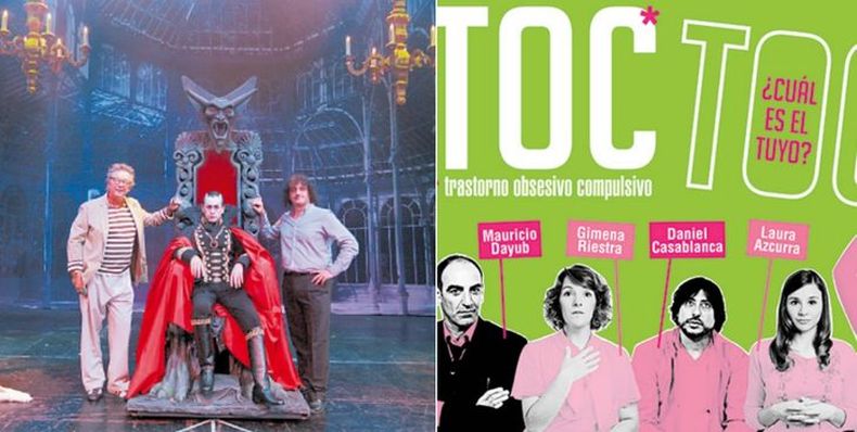 Guerra de boleterías en Buenos Aires: Drácula y Toc Toc lideran la taquilla porteña