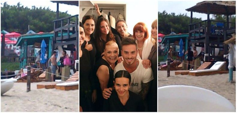 El Truman show de Barbie Vélez y Fede Bal: playa y teatro; siempre con ...