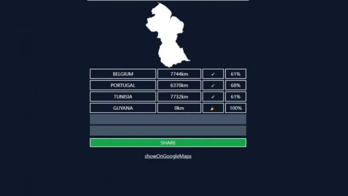 Tras el éxito de Wordle, lanzan Worldle: ahora hay que adivinar un país