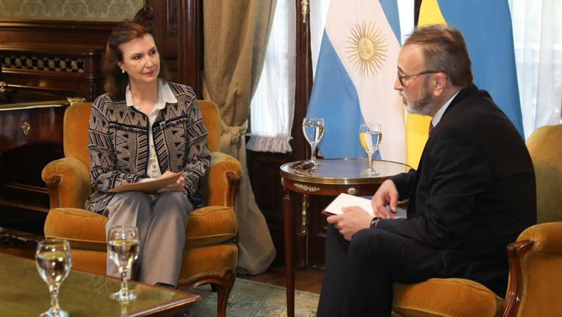 Diana Mondino se reunió con el embajador de Ucrania y reiteró la ...