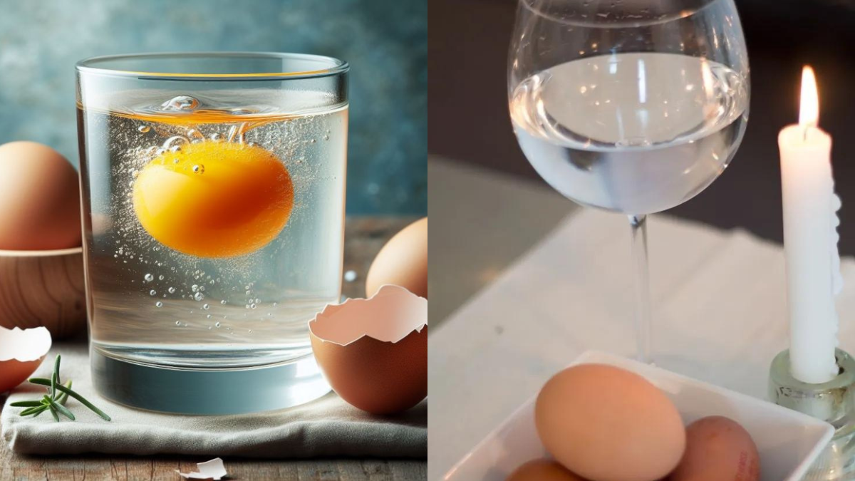 El ritual del huevo con agua para las malas energías: cómo se lee para ...