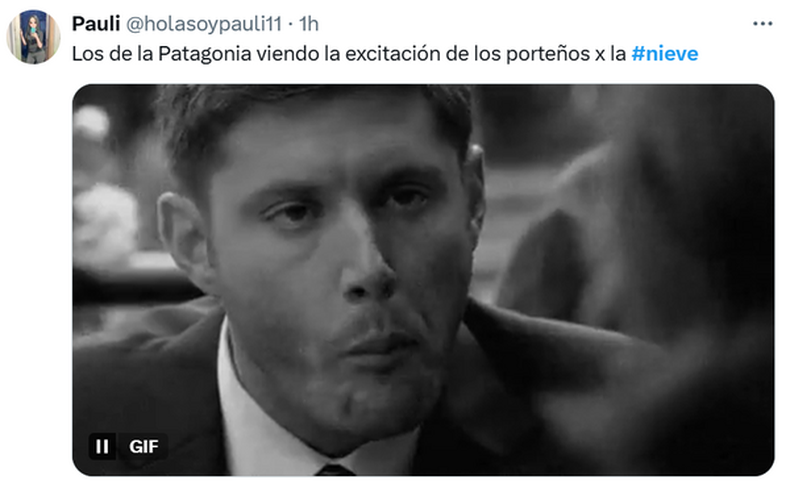 Ola polar y nieve en el AMBA: los mejores memes de la nevada en Buenos ...