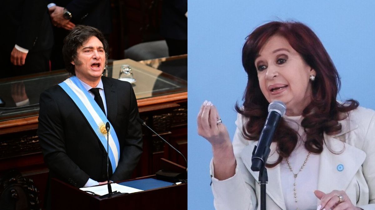 La respuesta de Javier Milei a Cristina Kirchner: Gestionar es achicar ...