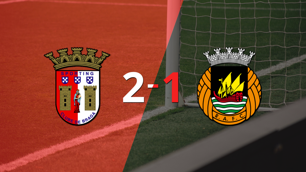 Victoria de SC Braga sobre Rio Ave por 2-1
