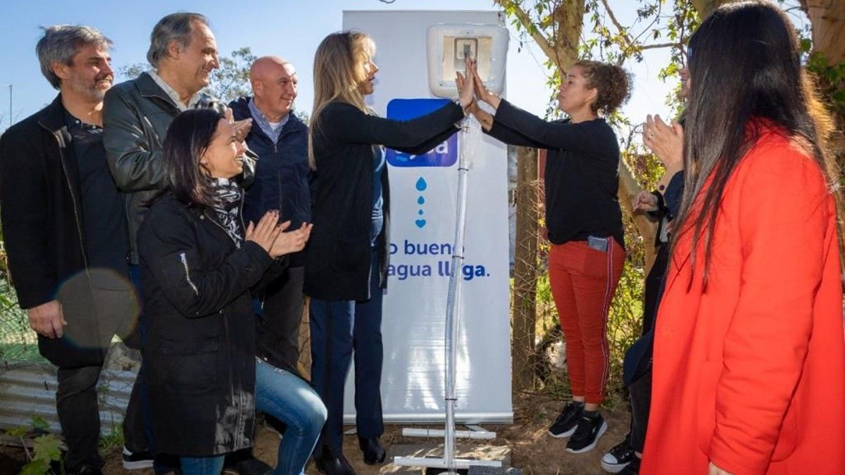 Malena Galmarini inauguró una red cloacal que beneficiará los vecinos de Tigre